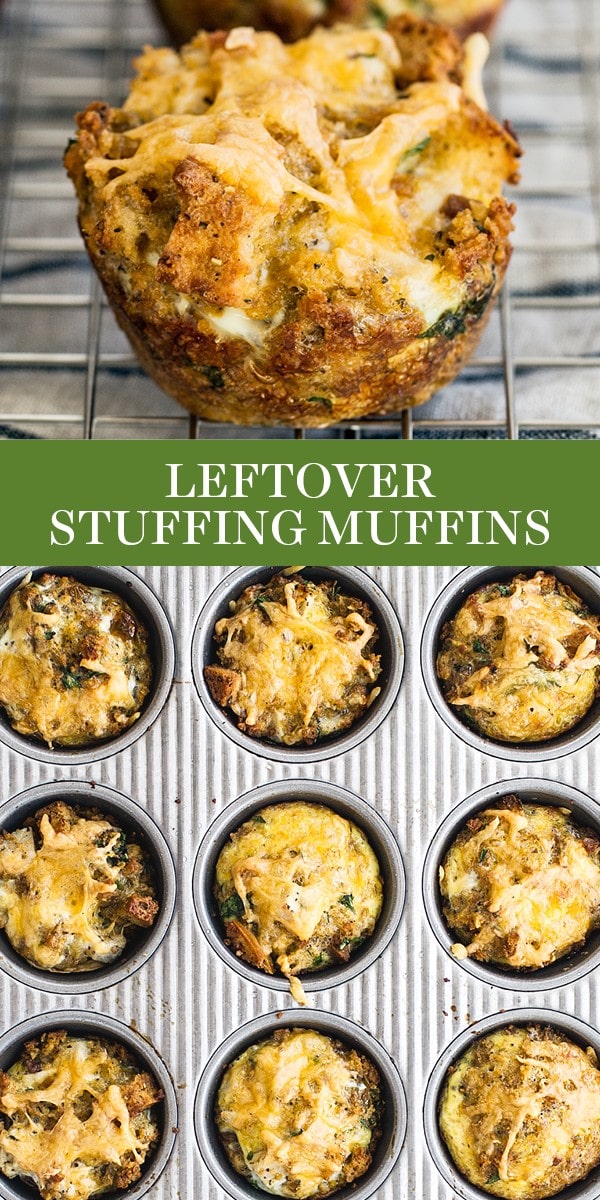 Leftover Stuffing Muffins - Handle the Heat