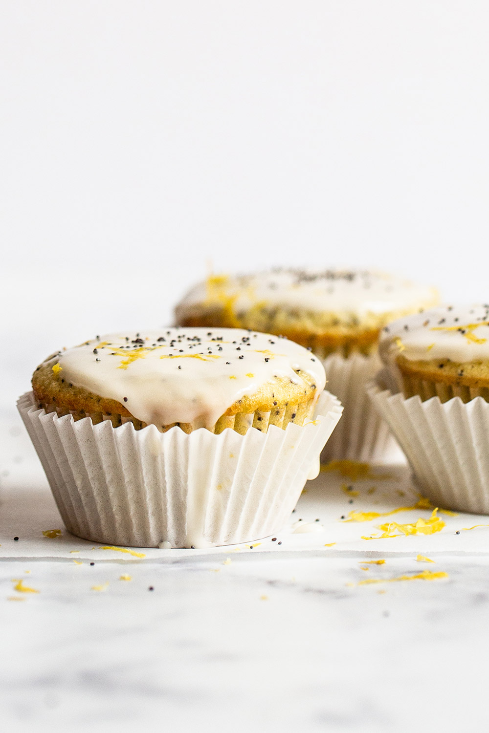 Lemon Poppy Seed Muffins - Handle the Heat